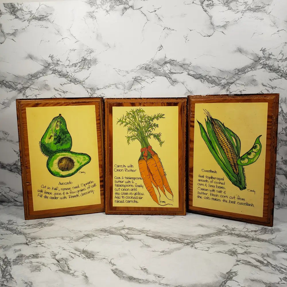 Macy's Greg Wallace Kitchen Wall Decor Vintage – Hometime Vintage ...